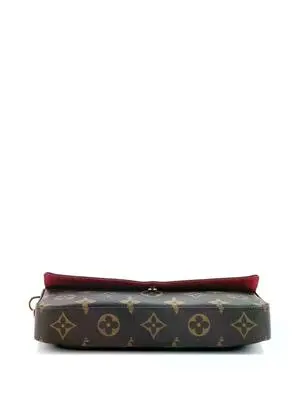 LOUIS VUITTON Felicie Pochette Monogram Canvas - Brown