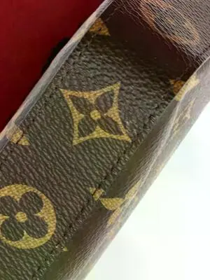 LOUIS VUITTON Felicie Pochette Monogram Canvas - Brown