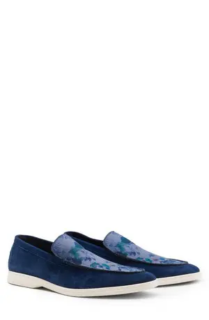 ZELLI ITALIA Bene Floral Linen Loafer