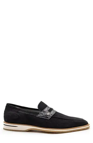 ZELLI ITALIA Meo 3 Penny Loafer - Black