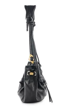 Isabel Marant Étoile Medium Maia Leather Shoulder Bag - Black