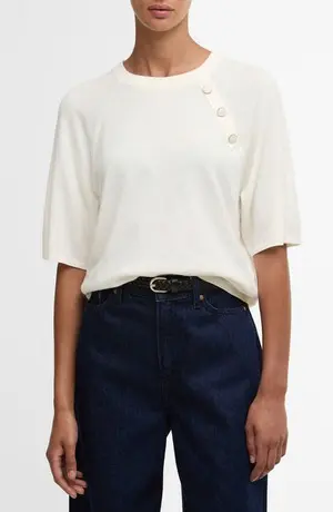 Barbour Camille Merino Wool & Cotton Sweater