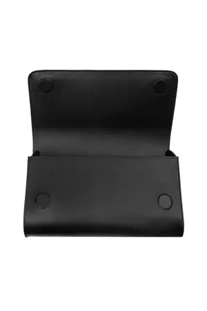 Perrin Le Rond Clutch - White/black