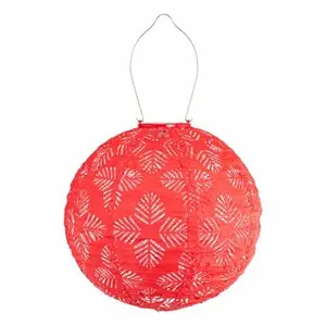 ALLSOP HOME & GARDEN Soji Stella Red White Blue Solar Lantern 3-pack