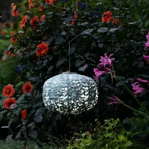 ALLSOP HOME & GARDEN Soji Stella Pastel Multi Shape Solar Lantern 3-pack