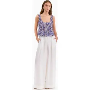 Rebecca Taylor Daphne Crinkle Tank