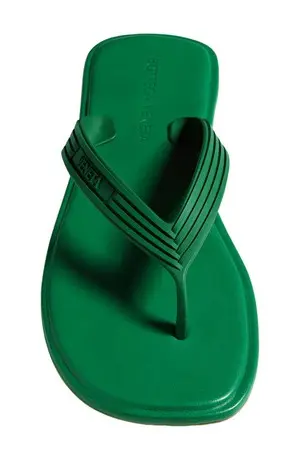 Bottega Veneta Sampieri Flip Flop - Grass Green