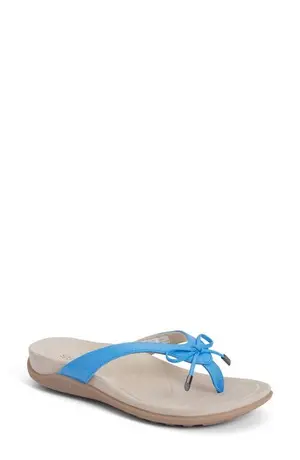 STRIVE Island Ii Bow Thong Sandals - Ocean