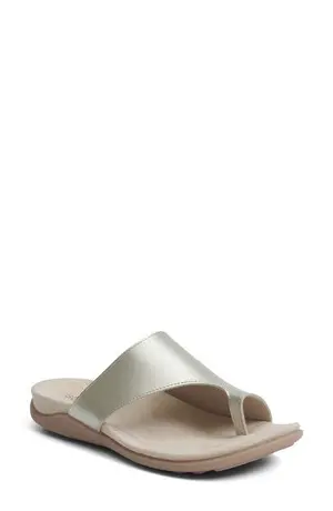 STRIVE Toe Loop Sandal - Gold