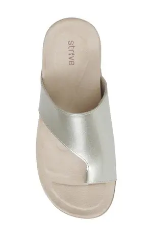 STRIVE Toe Loop Sandal - Gold