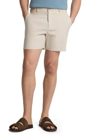 Onia Stretch Linen 6" Short - Stone