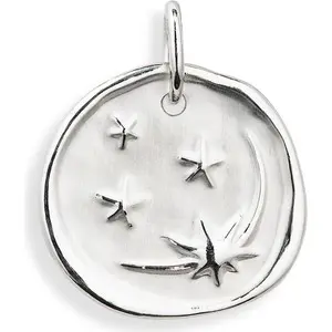 Monica Vinader Cosmic Ancient Coin Pendant - Sterling Silver