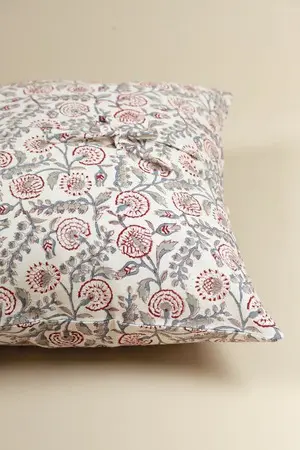 NINÉH Bloom Block Print Pillow