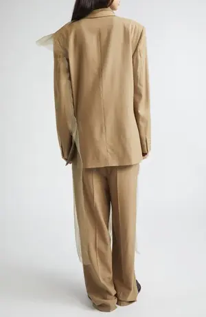 MAGLIANO Piccolo Paradiso Organza & Wool Jacket