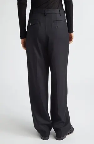 MAGLIANO Double Pleat Wool Trousers