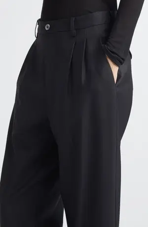 MAGLIANO Double Pleat Wool Trousers