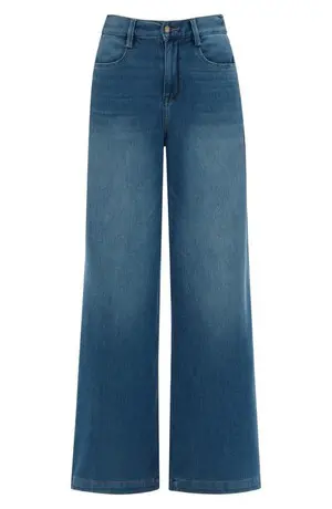 BAYEAS High-waist Wide-leg Jeans