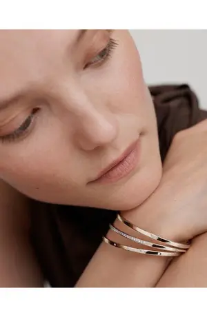 Monica Vinader Essential Slim Bangle - Sterling Silver