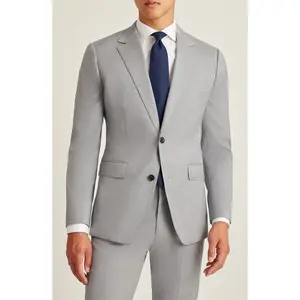 Bonobos Jetsetter Slim Fit Stretch Wool Suit Jacket - Light Grey