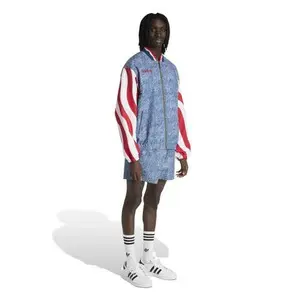 Adidas Usa 1994 Denim Graphic Full-zip Track Jacket