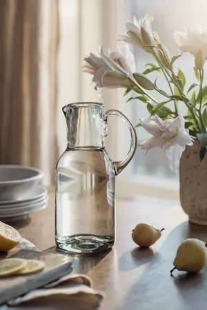 VILLA LUA HOME Blown Glass Jug