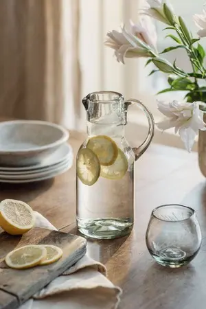 VILLA LUA HOME Blown Glass Jug