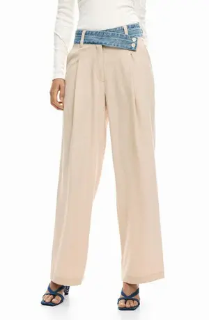 Desigual Pleated Pants For Women