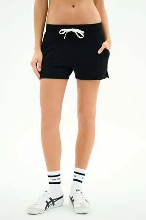 Splits59 Reena Fleece Sweatshort - Black