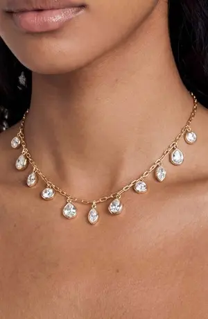 Ettika Molten Treasures Charm Necklace