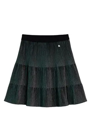 Desigual Plissé Knit Skirt