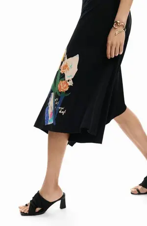 Desigual Asymmetric Sleeveless Dress