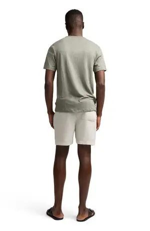 Onia Pigment Dye Linen Pull-on Short - Bone