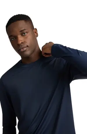 Onia Stretch Nylon Rash Guard - Midnight