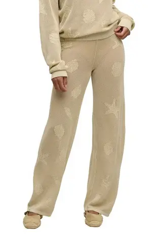 Barefoot Dreams Shell Jacquard Pajama Pants