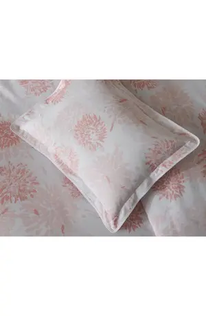 MATOUK Chrysanthemum 500 Thread Count Fitted Sheet - Blush