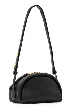 ALLSAINTS Rosalie Arc Crossbody Bag - Black