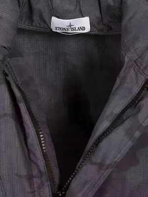 Stone Island Ripstop Camouflage Jacket - Grey