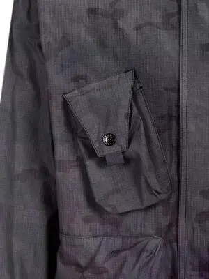 Stone Island Ripstop Camouflage Jacket - Grey