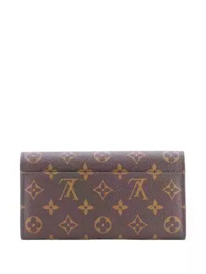 LOUIS VUITTON Sarah Wallet Nm Monogram Canvas Small Wallets - Brown