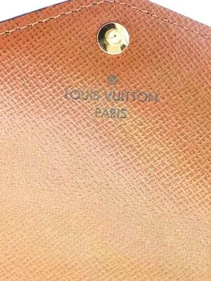 LOUIS VUITTON Sarah Wallet Nm Monogram Canvas Small Wallets - Brown