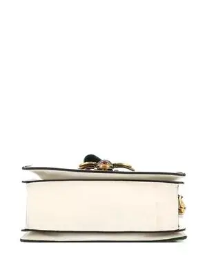 Gucci Queen Margaret Gg Coated Canvas Top Handle Satchel - Brown