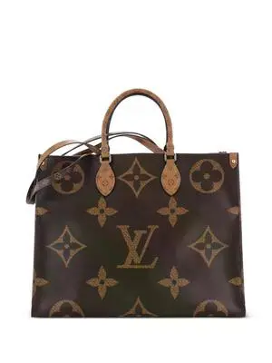 LOUIS VUITTON Onthego Reverse Monogram Giant Gm Tote Bag - Brown