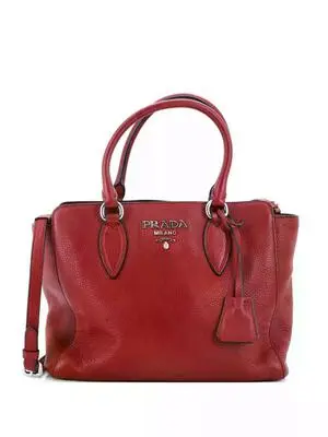 Prada Convertible Vitello Daino Medium Tote Bag