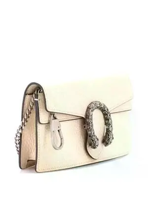 Gucci Dionysus Super Mini Clutch Bag - Neutrals