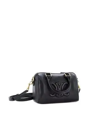 Celine Cuir Triomphe Boston Bag - Black