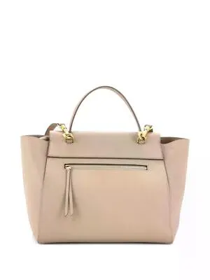 Celine Belt Bag Textured Leather Mini Shoulder Bag - Neutrals