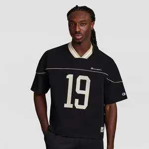 Champion Gridiron Football Jersey With Script Logo - Black