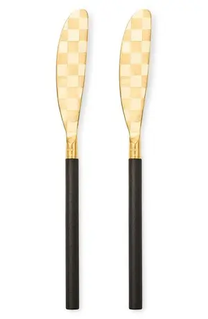 MACKENZIE-CHILDS Spreader Set - Black