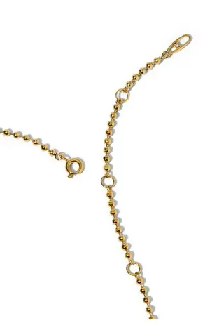 Nadri Esme Faux Pearl & Bead Y-necklace