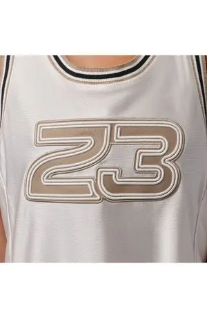 JORDAN Flight 23 Graphic Jersey Dress - Ivory